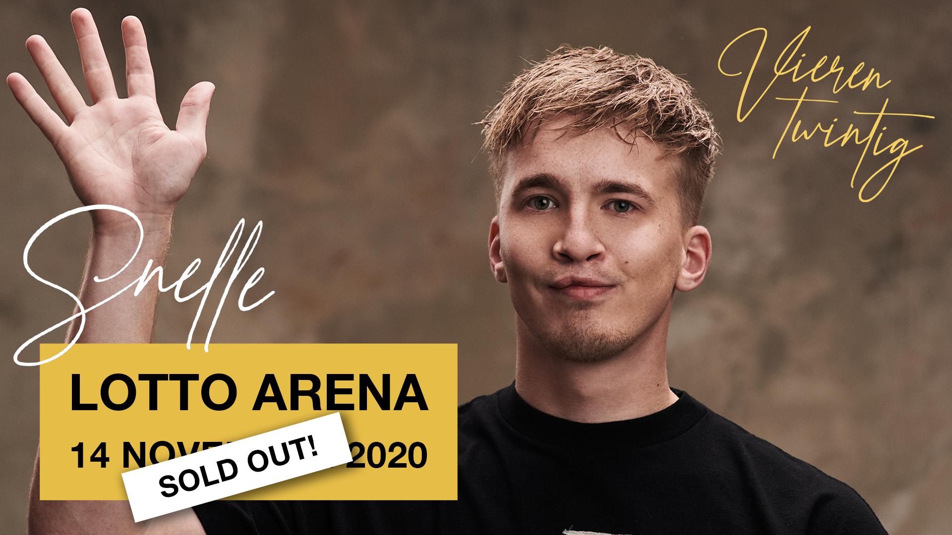 Snelle verkoopt Lotto Arena-concert volledig uit | Showbizzplaza
